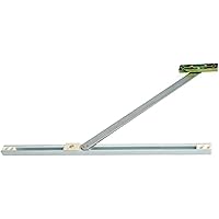 uPVC Door Restrictor Stay. 335mm For uPVC, Aluminium, French, Patio ...
