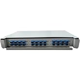 Buy Hanutech 12 Port SC/UPC Fiber Patch Panel, Pigtails Loaded Fiber ...