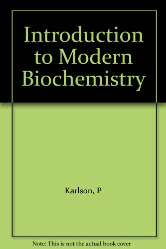 Alan Simon: Introduction to Modern Biochemistry PDF Kindle