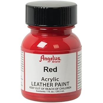 Angelus Leather Paint 1 Oz Fire Red: Amazon.co.uk: Kitchen & Home