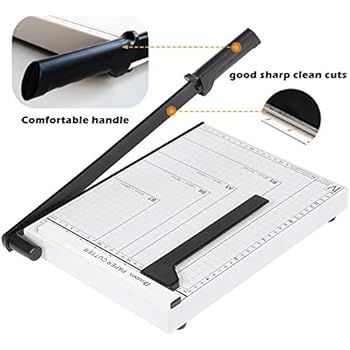 Purple Cows - 2 in 1 Combo Paper Trimmer Guillotine: Amazon.co.uk ...