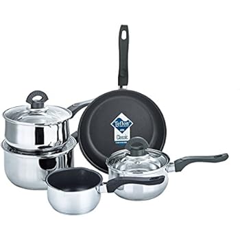 Tefal Premium Non-stick Cookware Set with Induction, 5 Pieces - Black ...