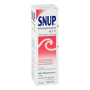 Snup Nasenspray, 15 ml: Amazon.de: Drogerie & Körperpflege