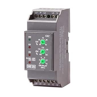 GIC Make Micon 225 On Delay Timer 24-240VAC/DC,0.1-10hr2C/O (Cat No ...