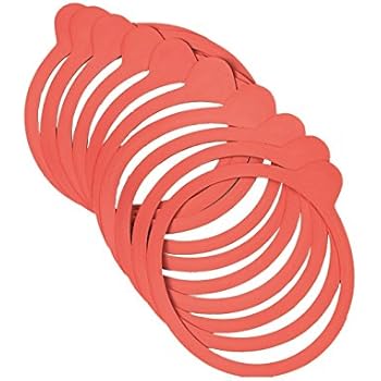 White (Ivory) Rubber Replacement Sealing Rings/Gaskets for Kilner and ...