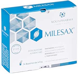 MILESAX ® 14 bustine - L’integratore alimentare per il benessere muscolare : Amazon.it: Salute e ...