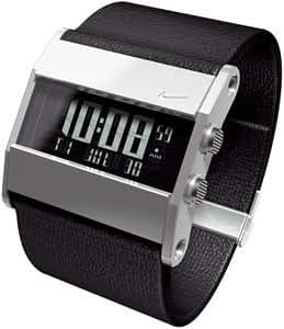 Nike Men's WA0038-001 Oregon Series Square Digital Leather Watch: Nike ...