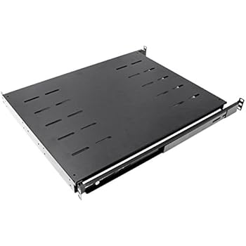 StarTech.com 22in Black Deep Sliding Server Rack: Amazon.co.uk: Electronics