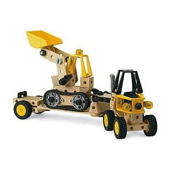 BRIO 34534 Builder System: Construction Vehicles Set (244 Pieces ...