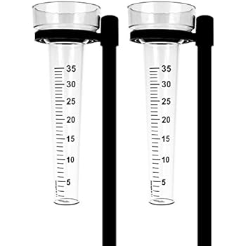 Garten Regenmesser Niederschlagsmesser Regenmengenmesser Wetterstation ...