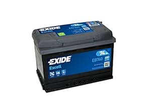 Exide EB740 EXCELL STARTERBATTERIE 12V 74AH 680A: Amazon.de: Auto