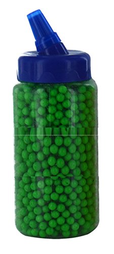 1 X 2000bb 6mm BB Gun Pellets Airsoft Bullets GREEN COLOUR
