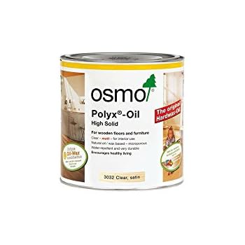 Osmo Polyx Hard Wax Oil Original 3032 - Clear Satin Matt 125ml: Amazon.co.uk: DIY & Tools