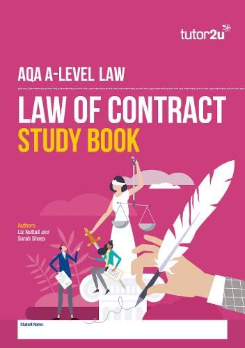 AQA A-Level Law Contract Study Book: Amazon.co.uk: Law, tutor2u ...