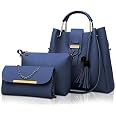 Fargo Women's Handbag & Sling Bags (Set of 3, Navy Blue) : Amazon.in ...
