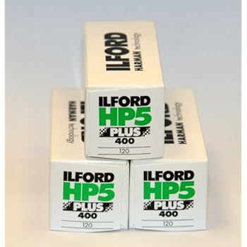 Ilford HP5 Plus 400 ASA 120mm pack of 3: Amazon.co.uk: Camera & Photo