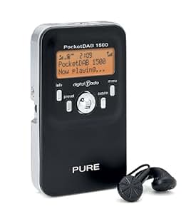 PURE PocketDAB 1500, Rechargeable Personal DAB/FM Radio: Amazon.co.uk: TV
