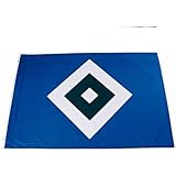HSV Hamburger SV Fahne/Hissfahne ** Raute ** 120 x 80 cm mit 2 Ösen ...