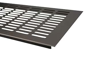 Ventilation Grill / Radiator Top Grill 150 x 500mm Brown Anodised ...