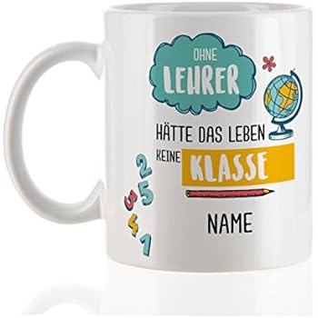 Amazon.de: My Sweetheart® Lehrer Geschenke | witzige PERSONALISIERBARE Tasse | lustiges ...