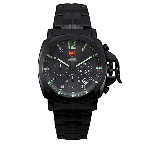 Zeiger-Mens-Watches-Alarm-Chronograph-Stopwatch-Multifunction-Watch-for ...