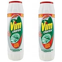 Vim Classic Scourer Extra Whitening Powder with Bleach, 750 g (Pack of ...