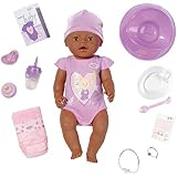 Zapf Creation Ethnic Baby Born Girl Doll with Magic Potty: Amazon.co.uk ...