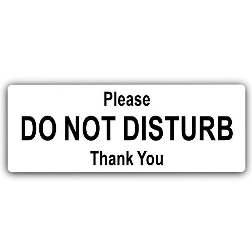 Please Do Not Disturb Thank You Sign Text Only Aluminium | Desertcart ...