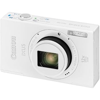 Canon IXUS 510 HS Digital Camera - White 3.2 Inch LCD: Amazon.co.uk ...