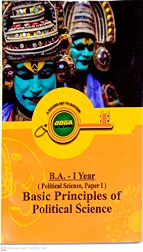 POLITICAL SCIENCE (BASIC PRINCIPLES OF POLITICAL SCIENCE) (PAPER-1) - B ...