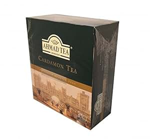 Ahmad Tea - Cardamon Tea 100 tea bags: Amazon.co.uk: Grocery