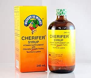 Buy Cherifer Syrup with Chlorella Growth Factor, Taurine and Lysine ...