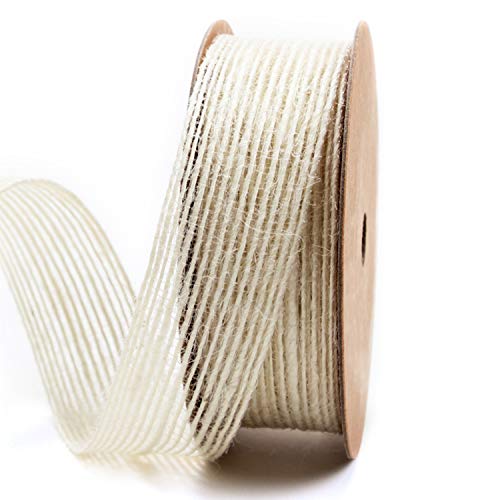 RUSPEPA Ivory Hemp Rope Ribbon - Plastic Free Shopper