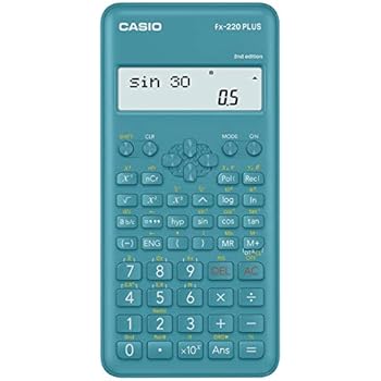 Casio fx-220plus-2 Calculatrice scientifique, bleu: Amazon.fr ...