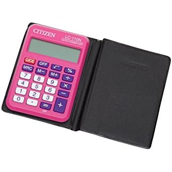 CALCULETTE BASIQUE - CALCULATRICE De POCHE - 8 CHIFFRES Mémoire: Amazon ...