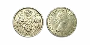 Collectable coins - 1967 Circulated Six Pence / 6p / Sixpenny Bit ...