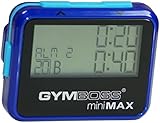 Gymboss miniMAX Interval Timer and Stopwatch - BLACK / YELLOW SOFTCOAT ...