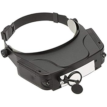 Magnifying Glasses For Hobbies Head Magnifier With Light, Ideal ...