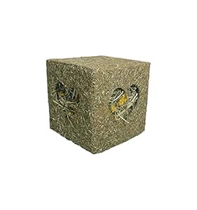 Rosewood Naturals I Love Hay Forage Cube Treat and Toy for Rabbits ...