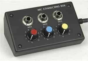 Triple microphone junction box: Amazon.co.uk: Computers & Accessories