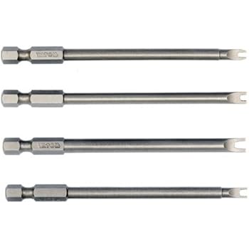 4 x SabreCut SCPSE100 Spanner Snake Eye Pigs Nose Security Screwdriver ...