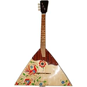 Neue Russische/UKRAINISCHE Balalaika 3 drei Saite Prima. Handbemalt ...