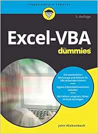 Excel-VBA für Dummies : Walkenbach, John, Haselier, Rainer G.: Amazon.de: Bücher