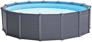 Intex Graphite Gray Panel Pool Set - Panel Wand Aufstellpool - Sehr ...