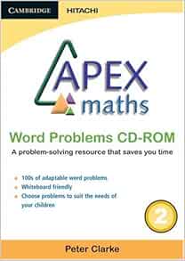 Apex Maths Word Problems CD-ROM 2: Amazon.co.uk: Clarke, Peter ...