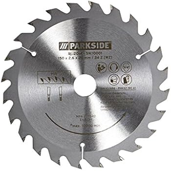 Parkside Saw Blade 24 Teeth for Parkside PTKS 2000 °C3 - Ian 285037 ...