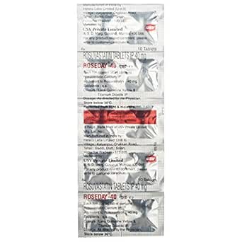 Roseday 40 -Strip of 10 Tablets : Amazon.in: Health & Personal Care