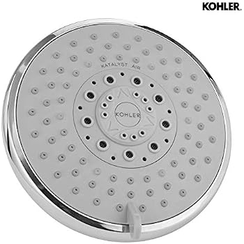 KOHLER Rainduet 75924IN-CP Multi-Function Showerhead + KOHLER Kumin ...