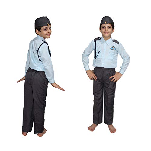 Buy KAKU FANCY DRESSES Pilot Our Helper Costume for School Annual ...