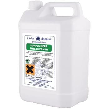 Professional Beer Line Cleaner with Purple Indicator: Amazon.co.uk ...